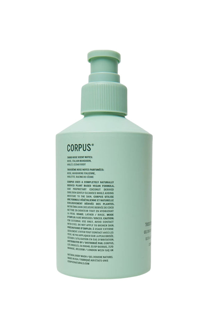 Third Rose Body Wash - Corpus Naturals